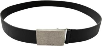 Gucci unisex, Pre-owned, Noir, Taille: ONE Size Ceinture Standard Pre-owned
