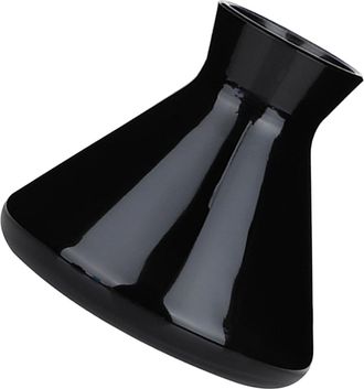 Cabilock Aromatherapie Glasflasche mit Breiter &Ouml;ffnung Dekorativer Parf&uuml;mflakon f&uuml;r &Auml;therische &Ouml;le und Raumduft Schwarz Vielseitiger Duftspender F&uuml;rs Schlafzim