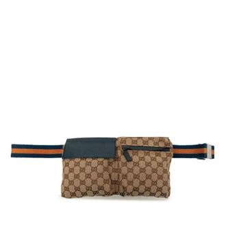 Gucci Pre-owned Canvas Belt Bag - - Pre-owned - Damen - Mehrfarbig - ONE SIZE