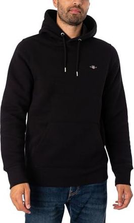 GANT REG Hoodie Sweat À Capuche Shield Regular, Black, 3XL Homme