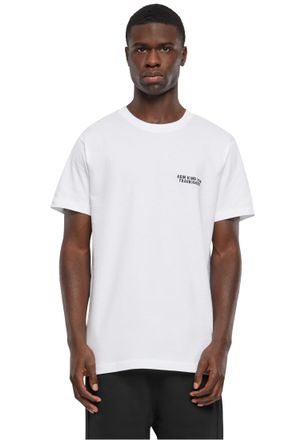 Mister Tee Herren T-Shirt Kein Kind von Traurigkeit EMB Tee, T-Shirt mit Mottoprint für Männer, Regular Fit, Größen XS - 5XL