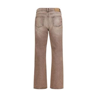 Our Legacy Mens Multicolor Cotton Bootcut Jeans Clothing