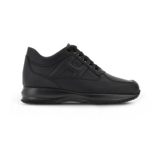 Hogan Homme, Chaussures, Noir, Taille: 43 1/2 EU Baskets Interactive