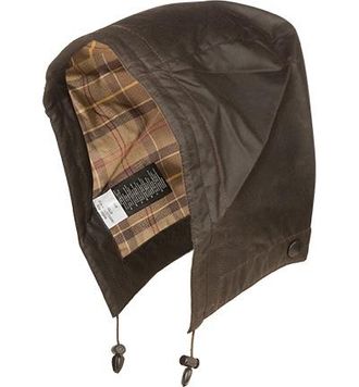 Barbour Herren Kapuze braun Baumwolle