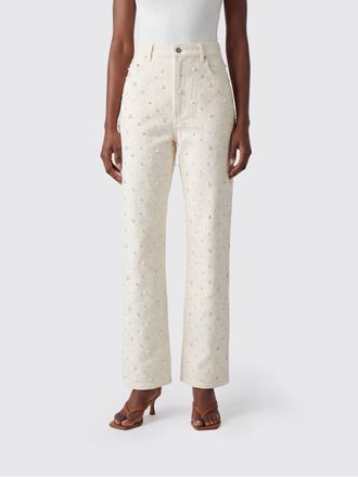 Golden Goose Jeans Damen Farbe Wei&szlig;
