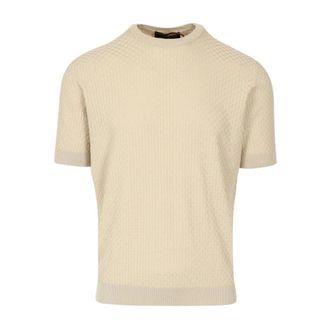 FILIPPO DE LAURENTIIS Herren, Strickwaren, Beige, 3XLGr&ouml;&szlig;e
