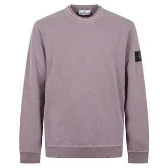 Stone Island Homme, Sweatshirts et sweats &agrave; capuche, Violet, Taille: L Stone Island Sweaters