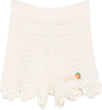 Chlo&eacute; Short en maille de coton Chlo&egrave;