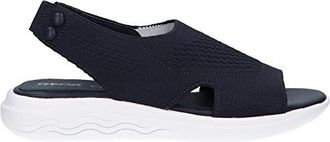 Geox Femme D Spherica Ec5 D Sandales, Navy, 36 EU