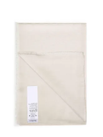 Max Mara Monogram Jacquard Scarf - Ivory