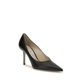 Jimmy Choo London Womens Love Pump Black Calf Leather Bos