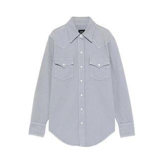 A.P.C. Western Shirt - - Blouses & Shirts - Damen - Grau - XS