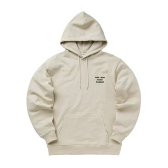 Dr&ocirc;le de Monsieur Homme, Sweatshirts et sweats &agrave; capuche, Beige, Taille: XL Sweat &agrave; capuche Style Parisien