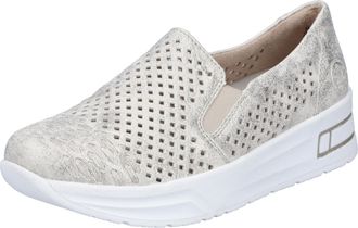 Rieker Damen N8155 Slipper, beige 60, 37 EU