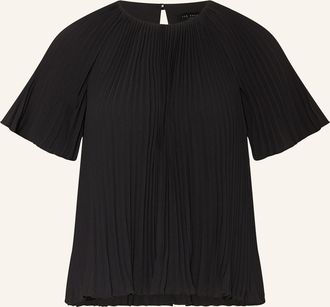 Ted Baker Blusenshirt Agara Mit Plissees schwarz