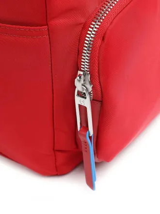 Piquadro Recycled Nylon Backpack - Red
