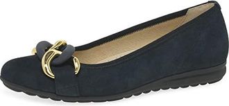 Gabor Sabia Womens Shoes 38 Dark Blue Suede