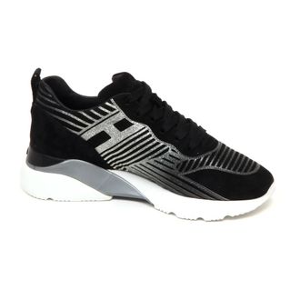 Hogan Glitter Active One Schuh - - Shoes - Damen - Schwarzk - 39 EU