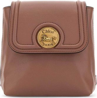 Chlo&eacute; Horse Medal Backpack - - Bags - unisex - Rosa - ONE SIZE