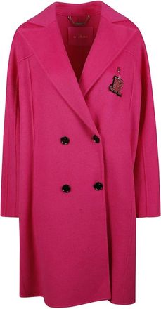 John Richmond Kairen Long Coat - Femme - Manteaux - Rose - Taille: 36 FR