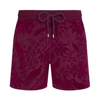 Vilebrequin Homme, Maillots de bain, Violet, Taille: M Swim Shorts Flocked Birds of paradise