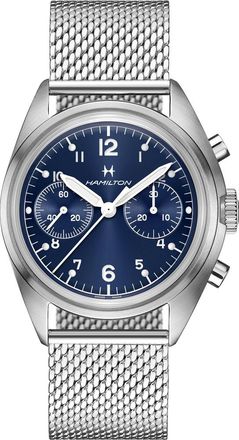 Hamilton Khaki Aviation Pilot Pioneer Mechanical Chronograph Herrenuhr H76409140
