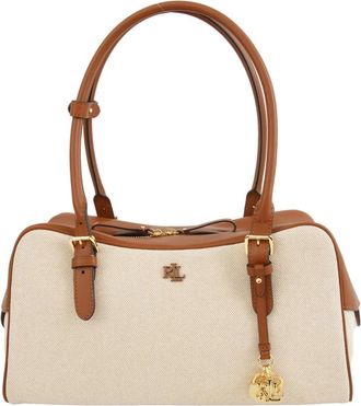 Ralph Lauren Femme, Sacs, Brun, Taille: ONE Size Satchel Cuoio