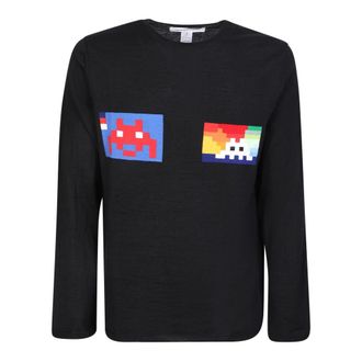 Comme Des Gar&ccedil;ons Rundhals-Strickware - - Knitwear - Herren - Schwarzk - S