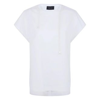 Simone Rocha Layered Liquid Smock T-Shirt - - Tops - Damen - Wei&szlig; - S