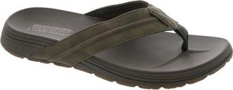 Skechers Homme Patino-Marlee Tongues, Chocolate Synthetic, 48.5 EU