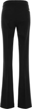 Blumarine Stretch Gabardine Trousers - Black