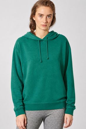 Hempage Hempage Damen vegan Hoodie Comfortable Dschungelgr&uuml;n