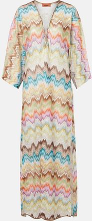 Missoni Tunika Zigzag aus H&auml;kelstrick