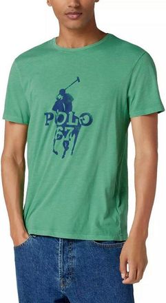 Polo Ralph Lauren T-Shirt Polo Player 67 Print Custom Slim Fit Eine sofortige Authentifizierung &uuml;ber das Ralph Lauren-System m&ouml;glich