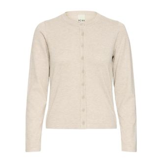 Ichi Cardigans - - Knitwear - Damen - Beige - XS