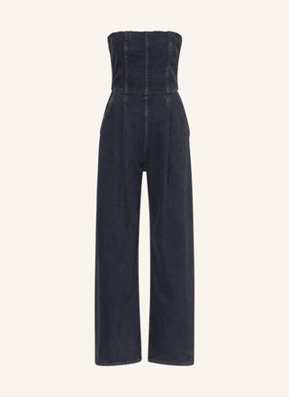 A Gold E Agolde Jeans-Jumpsuit Agyness blau