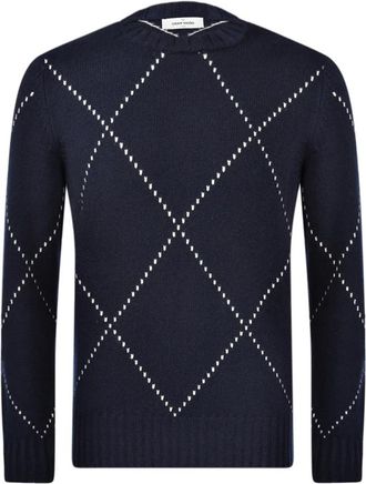 Gran Sasso Homme, Pulls, Bleu, Taille: 2XL Gran Sasso Sweaters