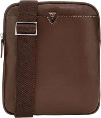 Guess Homme, Sacs, Brun, Taille: ONE Size Firenze Mini Crossbody