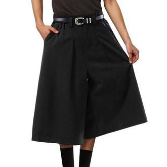 Generic Short De Sport Rouge Bermudas Grande avec Athl&eacute;tisme L Genoux a Longueur Souple Fermeture Dechir&eacute; Elasthanne Hautes Electrique Parachute Integre Fran&ccedil;