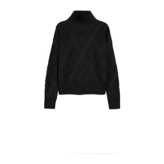 Max Mara Damen, Strickwaren, Schwarzk, MGr&ouml;&szlig;e