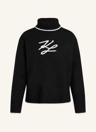 Karl Lagerfeld Top schwarz
