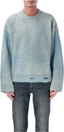 Represent Represent, Homme, Pulls, Bleu, Taille: 2XL Reversible Fade Out Sweater