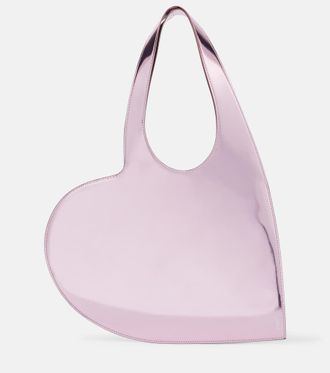 Coperni Sac Heart Mini m&eacute;tallis&eacute;