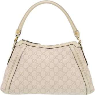 Gucci Sac &agrave; main vintage doccasion - Femme - Pre-owned - Blanc - Taille: ONE Size