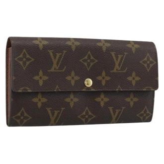 Louis Vuitton Pre-owned Long Wallet - - Pre-owned - Damen - Braun - ONE SIZE