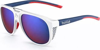 Bolle Homme, Accessoires, Blanc, Taille: ONE Size Euphoria Lunettes de soleil