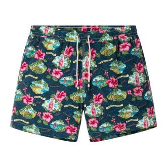 Hartford Swim Shorts - - Swimwear - Herren - Blau - M