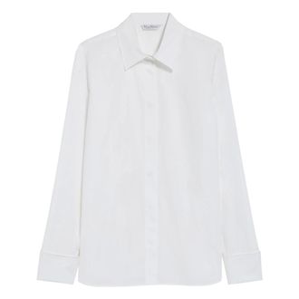 Max Mara Wei&szlig;e Optische Knut Mode Top - - Blouses & Shirts - Damen - Wei&szlig; - XS