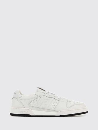 Fendi Baskets basses Match en cuir de veau avec monogramme FF