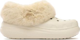 Crocs Pantoletten Crocs Furever Crush Clog 208446 Beige